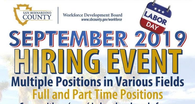September 2019 Hiring Event - InlandEmpire.us